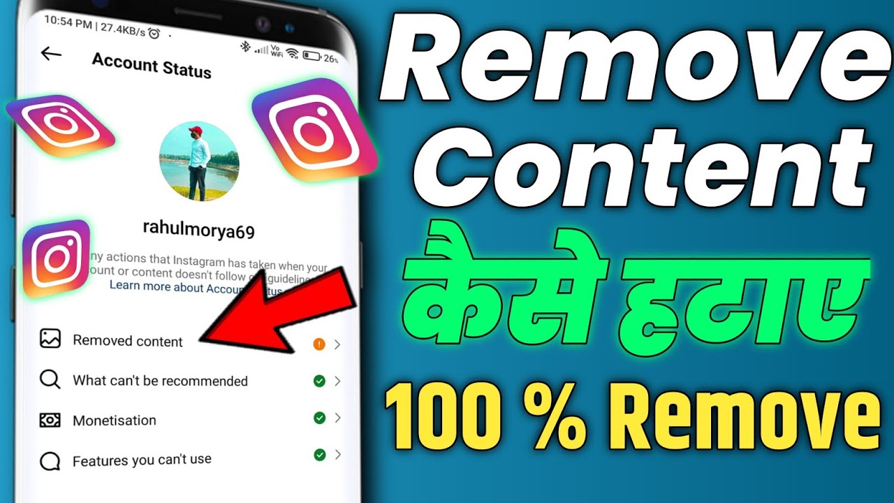 Instagram content removed community guidelines Instagram content ...