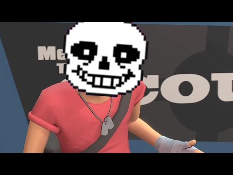 Tf2 Scout is sans? - YouTube