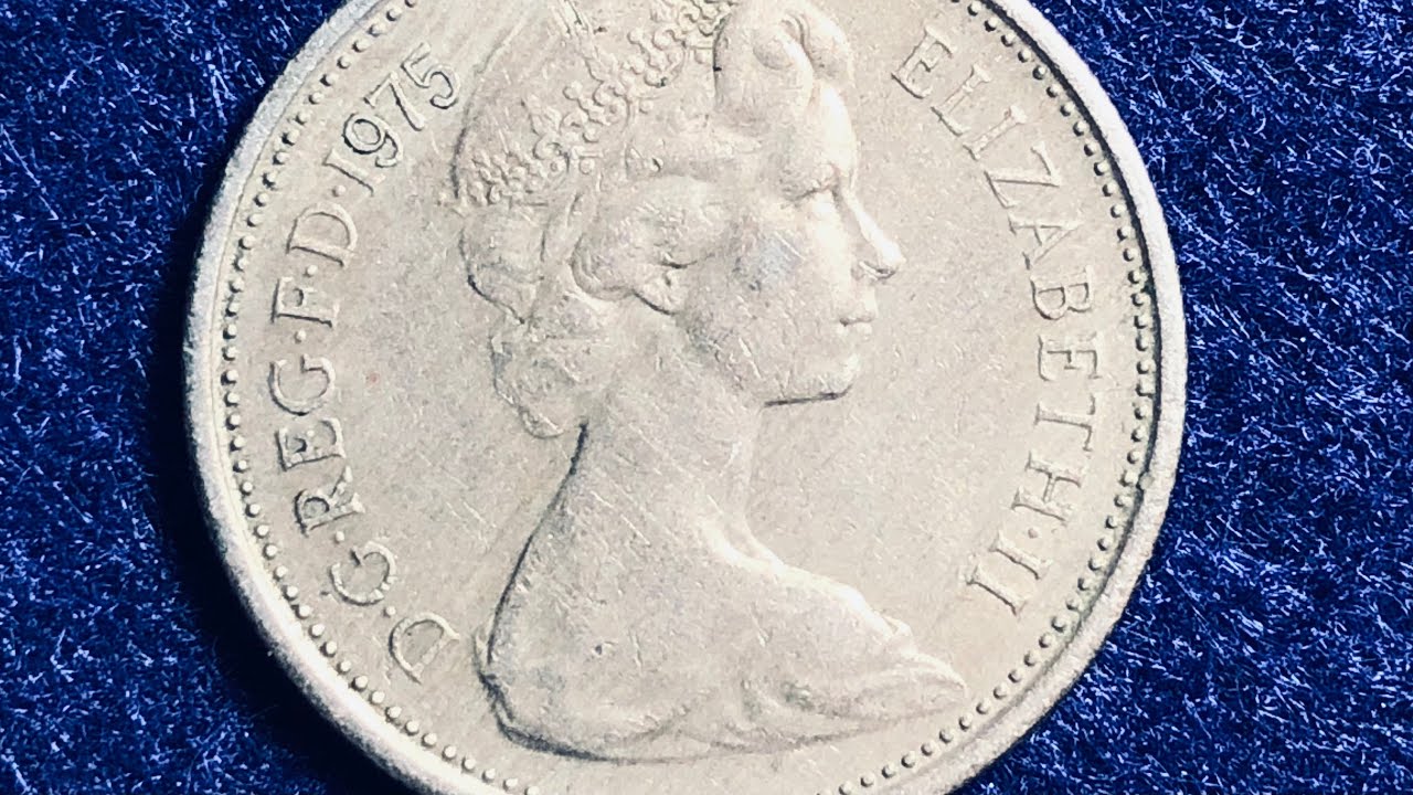 Value of 1975 Five Pence Coins - YouTube