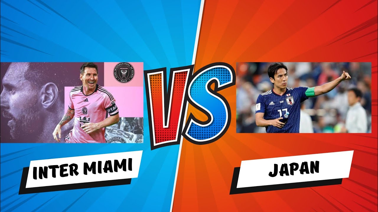 Inter miami vs Japan @MrBeast Support me - YouTube