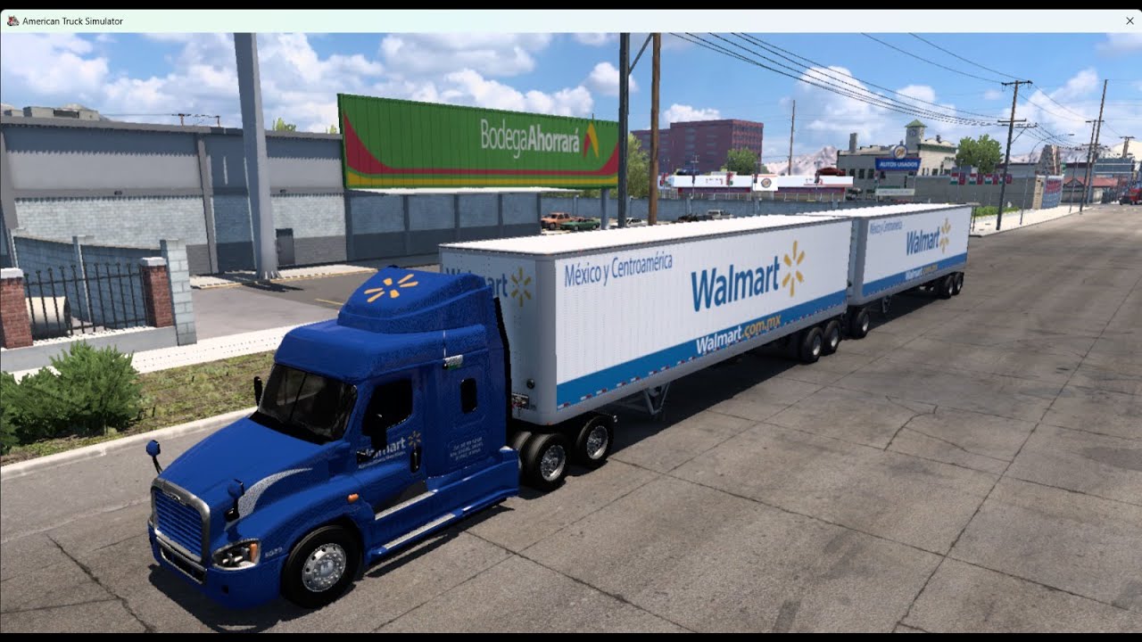 ATS 1.49 | Descarga Mod Cascadia Modular Freightliner Y Remolques De ...