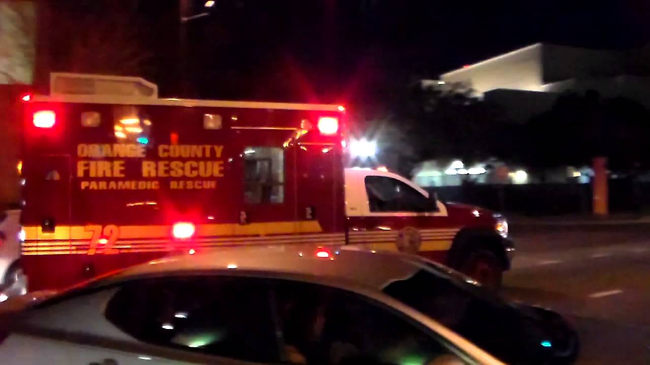 Orange County Fire Rescue Division Rescue 72 Emergency Transporting ...