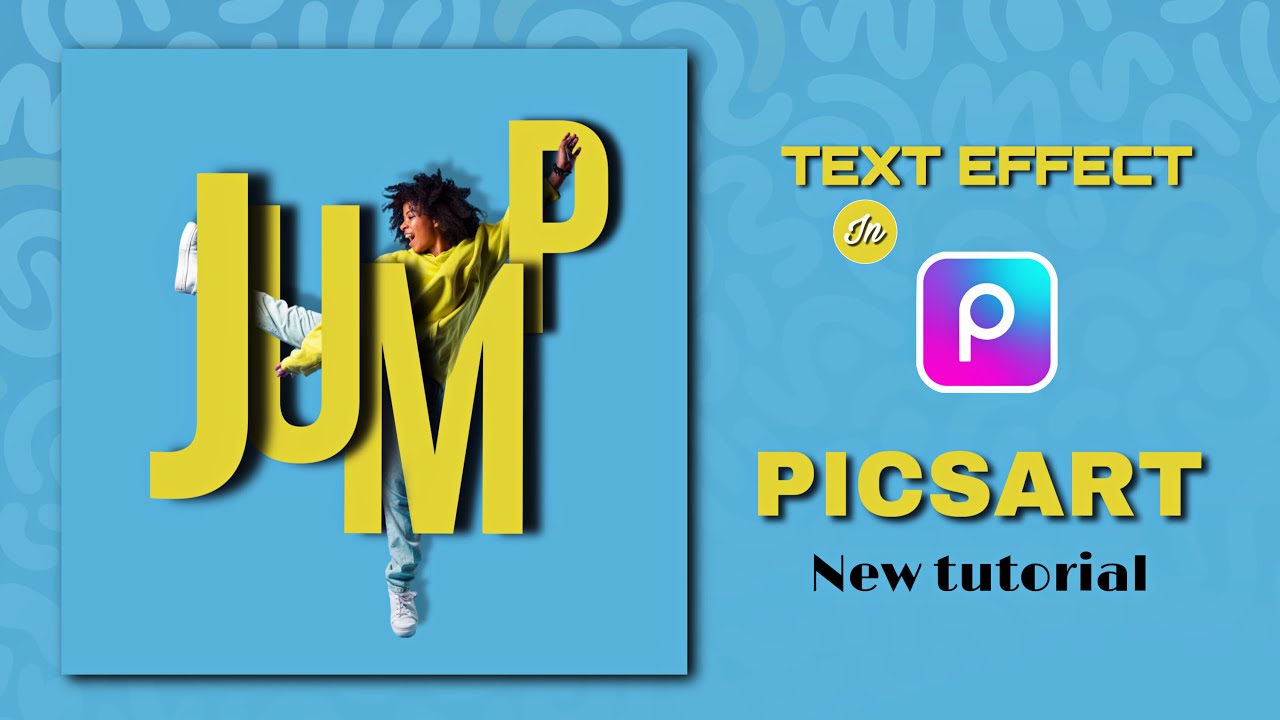 The Art of Typography in Modern Design using PicsArt | New Tutorial ...