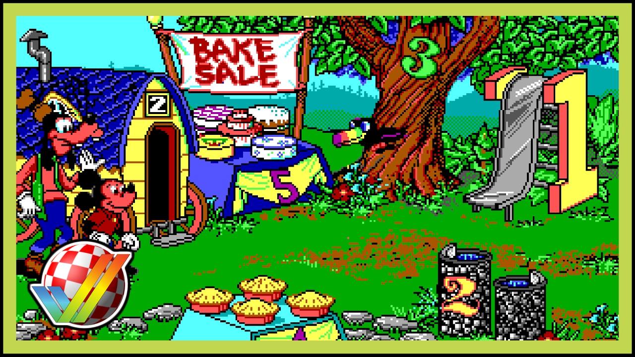 Amiga Longplay [166] Mickey's Runaway Zoo - YouTube
