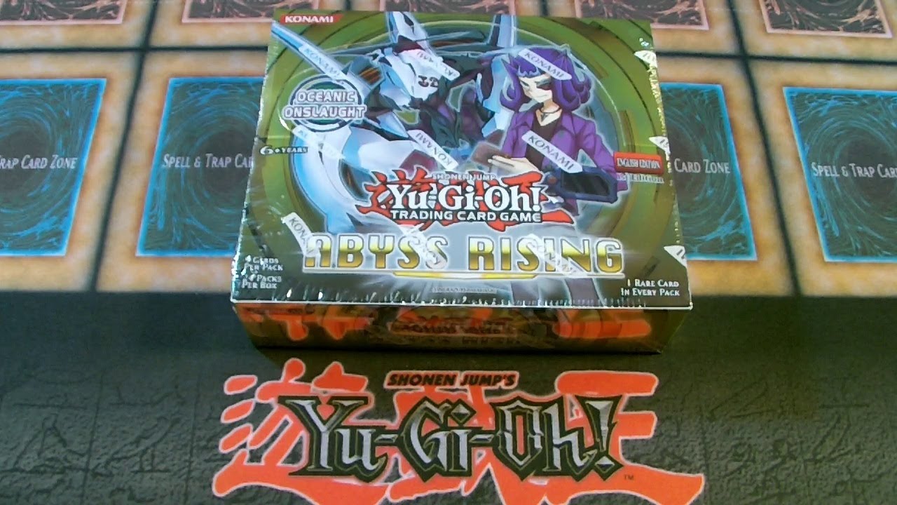 Best Yugioh 2012 Abyss Rising 1st Edition Booster Box Opening Ever ...