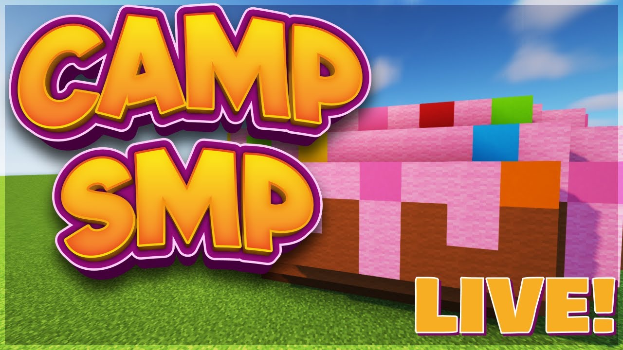 🔴 Let's Build a Donut Shop! | Camp SMP 1.20 Minecraft Survival SMP ...