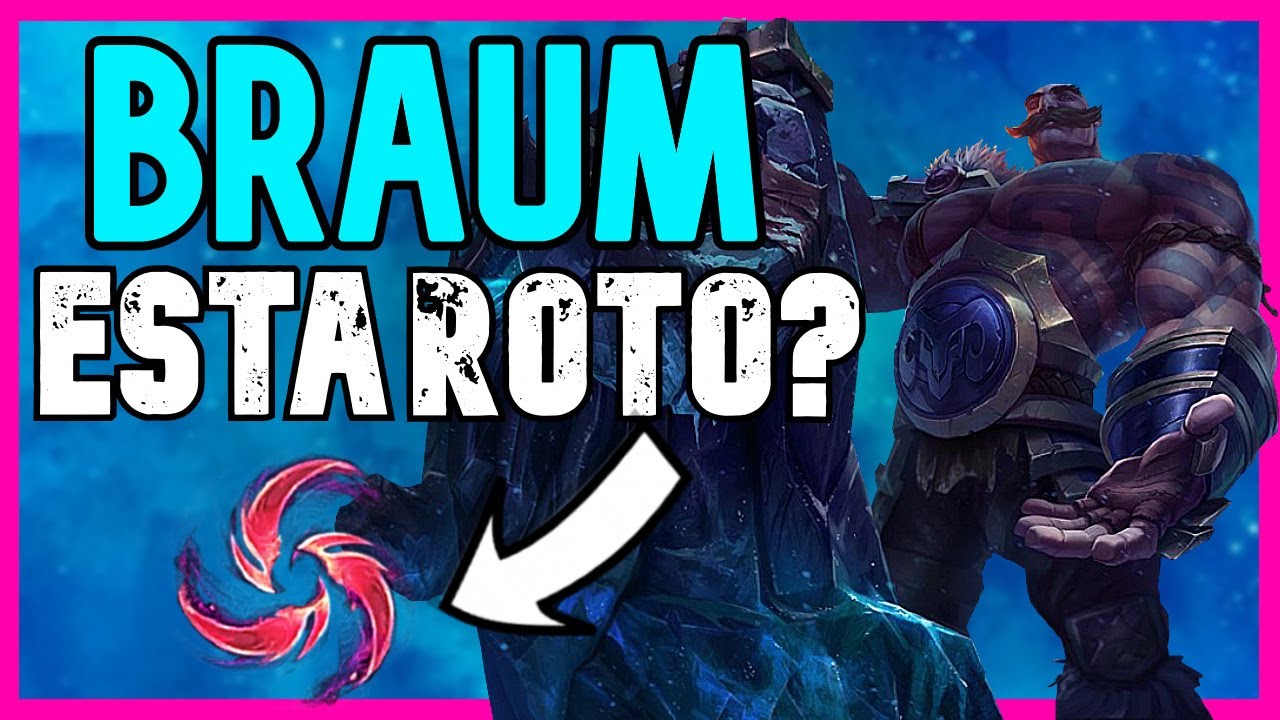Braum Support S11 NUEVAS Runas para 💪 CARREAR y COUNTEAR a Jhin ...