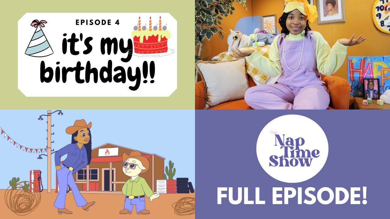 The Birthday Episode! THE NAP TIME SHOW S1E4: Bahb the Sheep Turns 4 ...