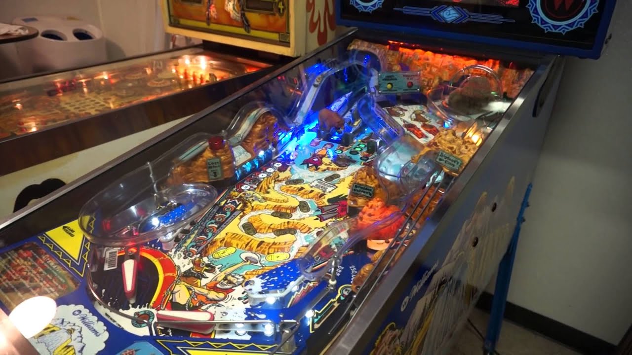 White Water Pinball Game - YouTube