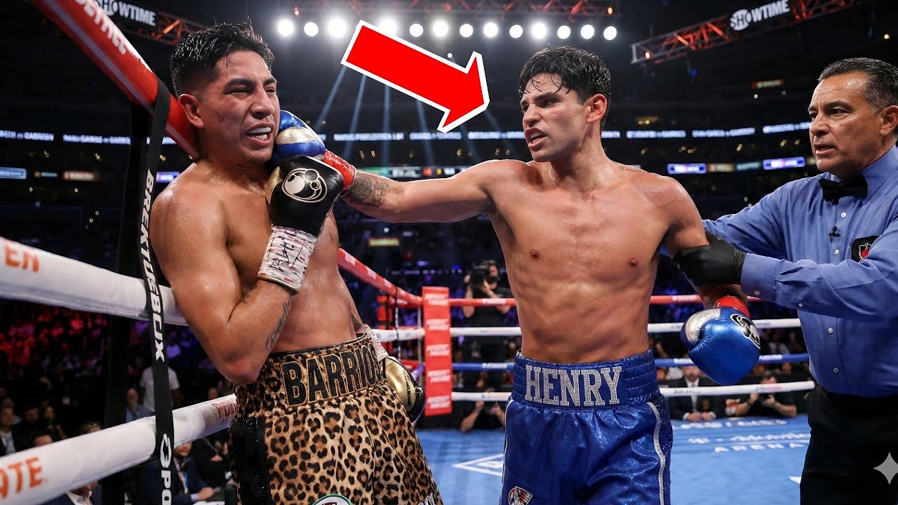 "KING RYAN is BACK" Ryan Garcia VS Mario Barrios Fight Match - YouTube