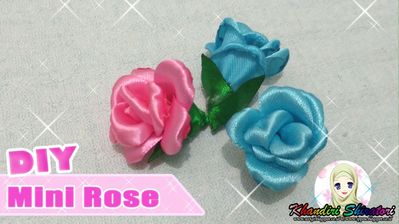 DIY Mini Rose - YouTube