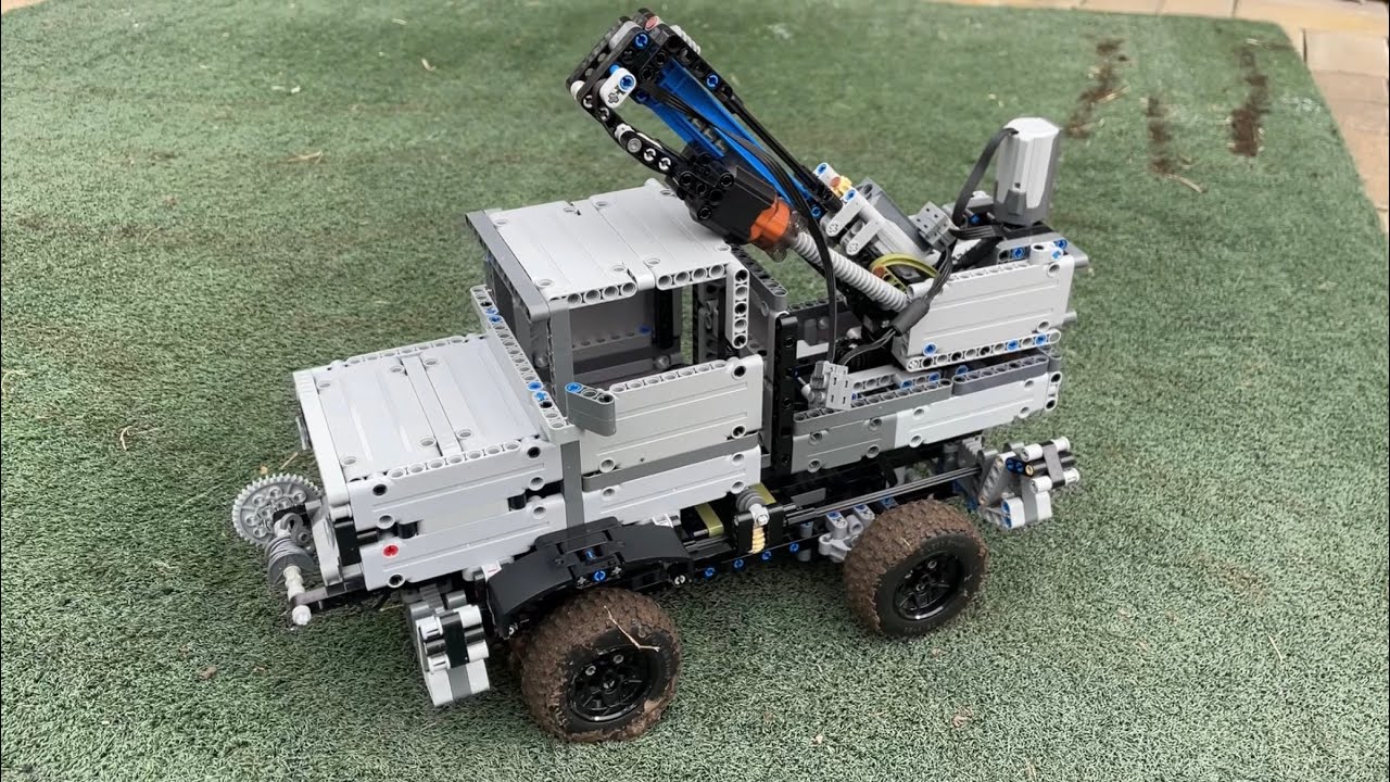 Lego Drill Truck - YouTube