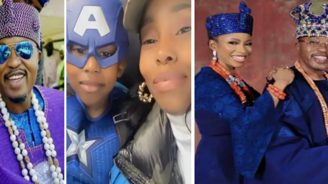 🛑OLUWO OF IWO EXWIFE QUEEN CHINA CHIN UNVAIL THE FACE OF THEIR SON👁WHAT ...