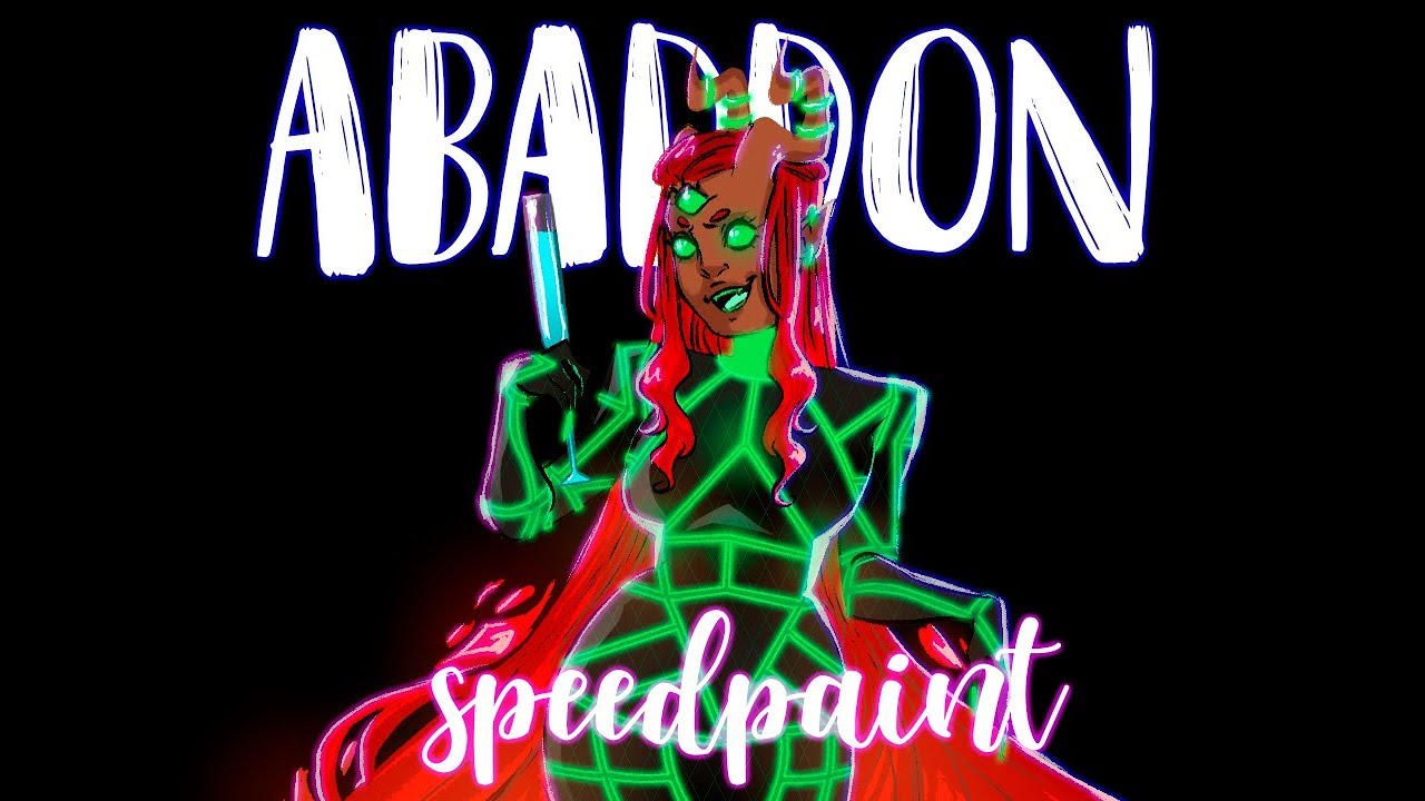 OC Speedpaint - Abaddon - YouTube