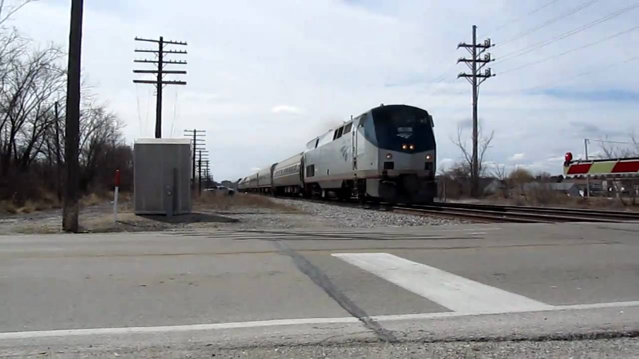 Amtrak #333 @ Oakwood Rd - YouTube