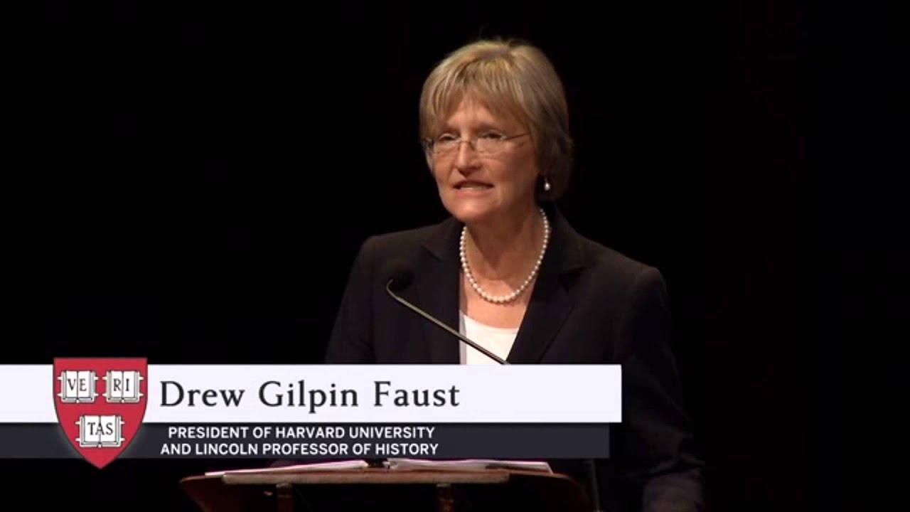 President Drew Gilpin Faust's Remarks | The Harvard Campaign Launch ...