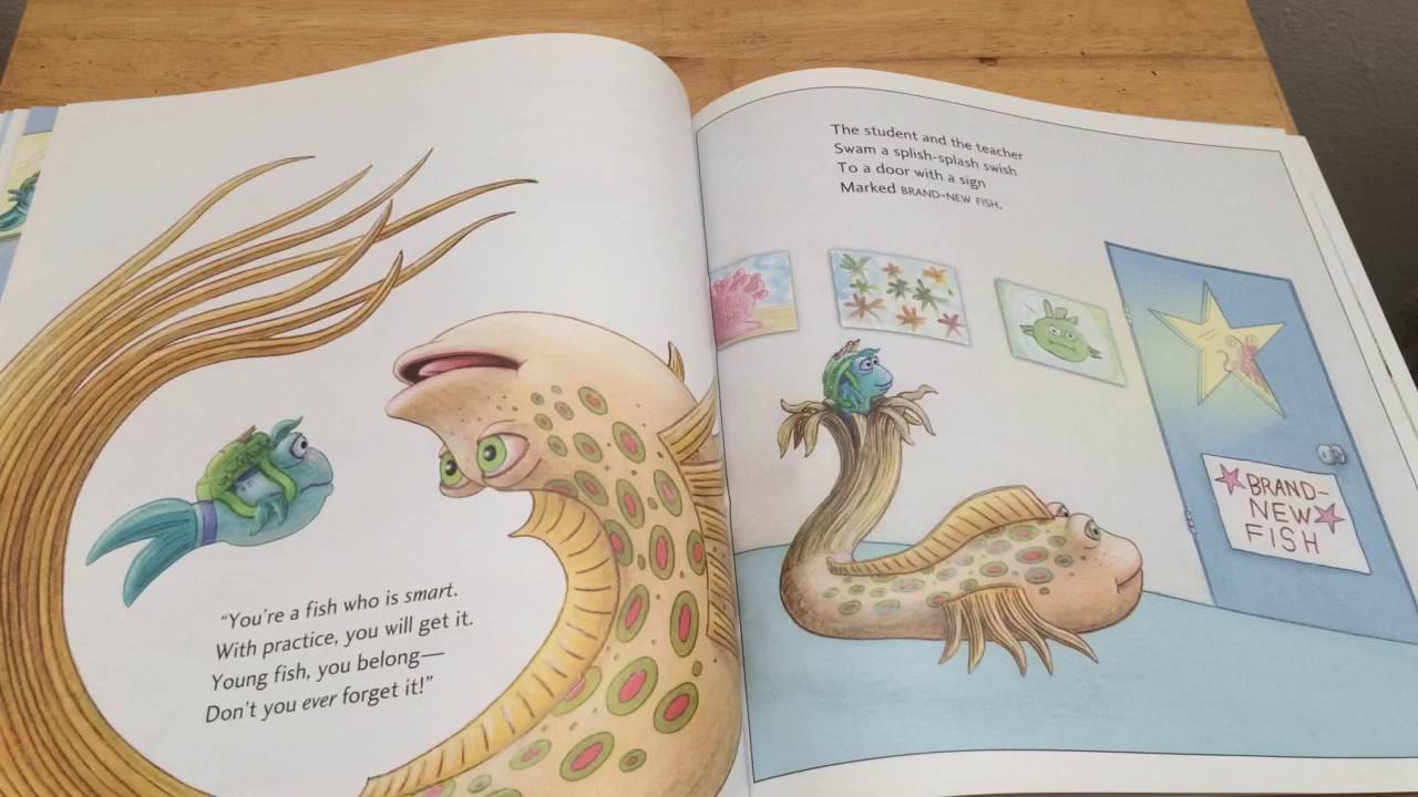 The Pout-Pout Fish Goes to School by Deborah Diesen - YouTube