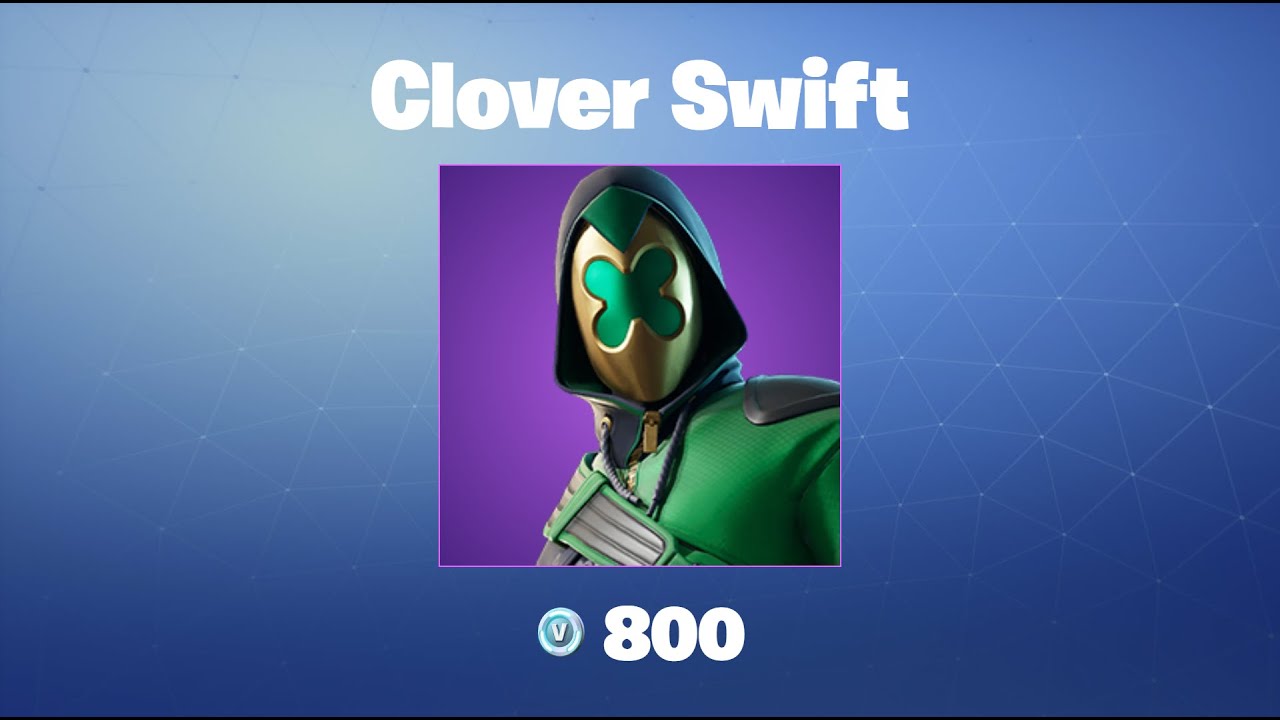 Clover Swift | Fortnite Outfit/Skin - YouTube