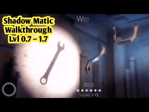 Shadow matic Gameplay lvl 0.7–1.7 (ios, android) - YouTube