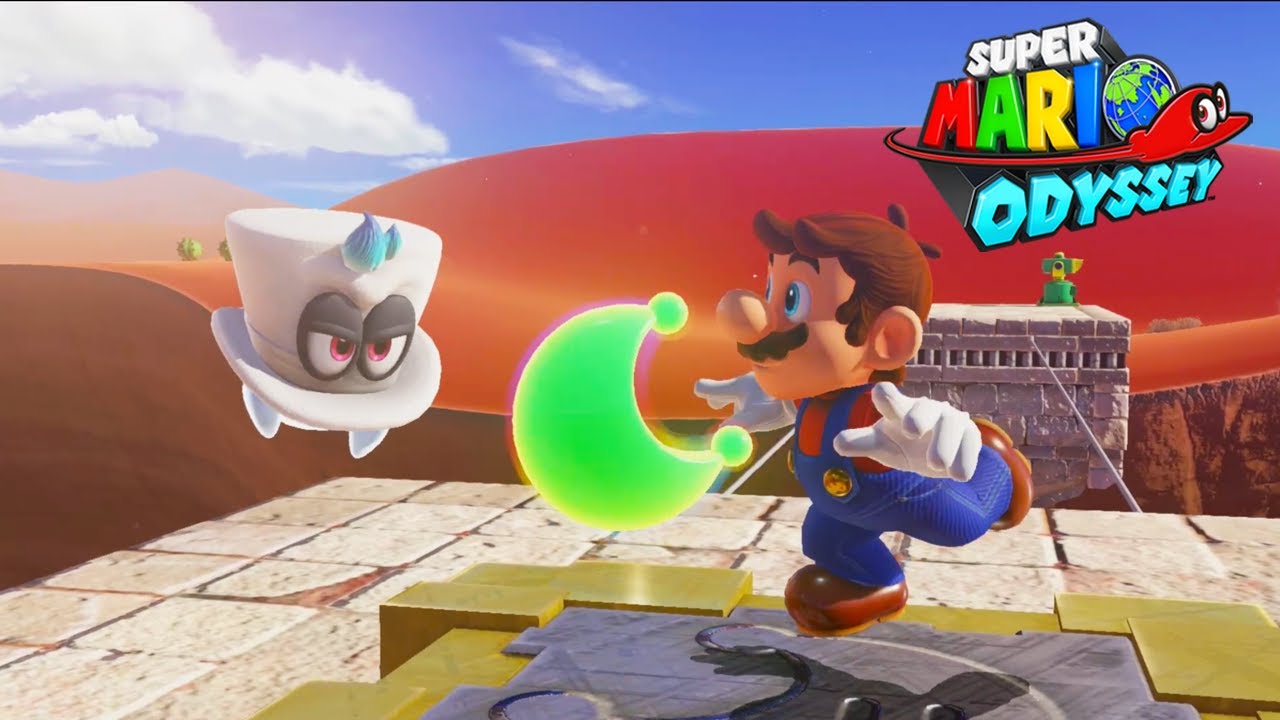 Super Mario Odyssey Sand Kingdom Walkthrough - YouTube