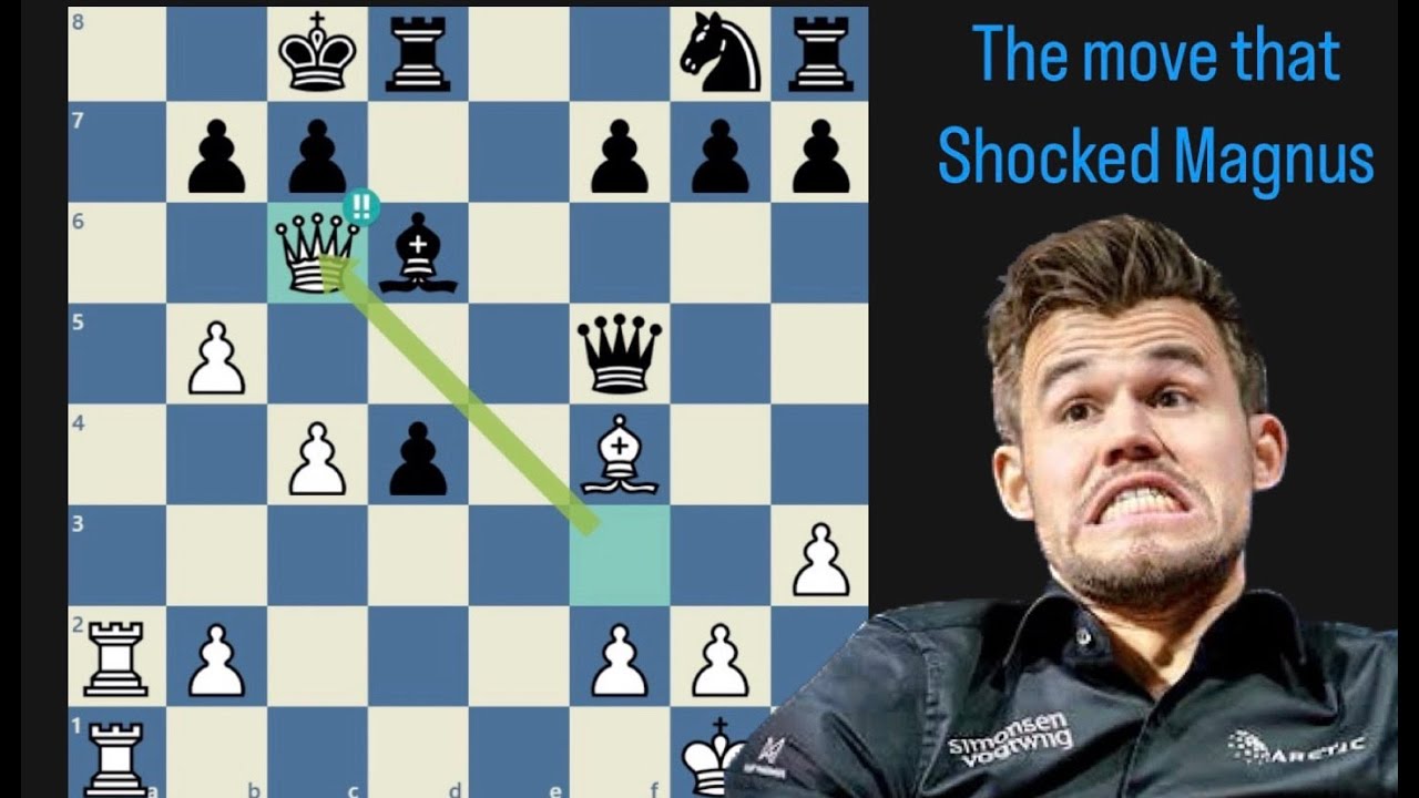 Magnus shocked by this move - YouTube