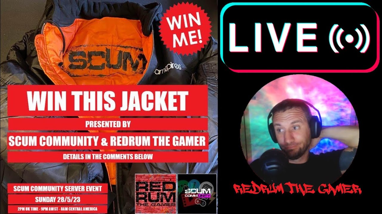 🔴 THE SCUM JACKET GIVEAWAY STREAM! - YouTube