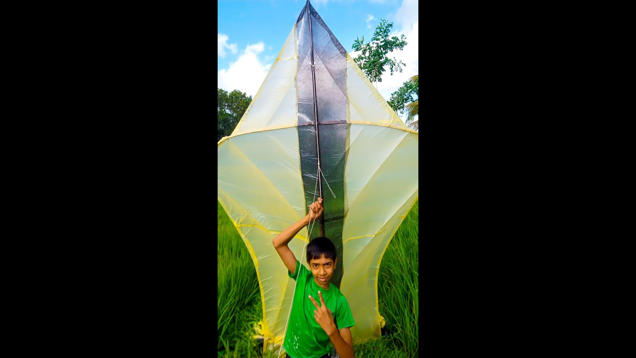 පොඩ්ඩවත් ඇදන් ගිය සුපිරි ලොකු ගෙම්බා...😱😱...!!/ #smartcreations #kite # ...