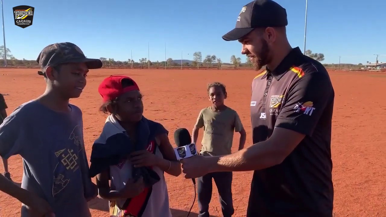 More Yuendumu fun for Nigel Lockyer - YouTube