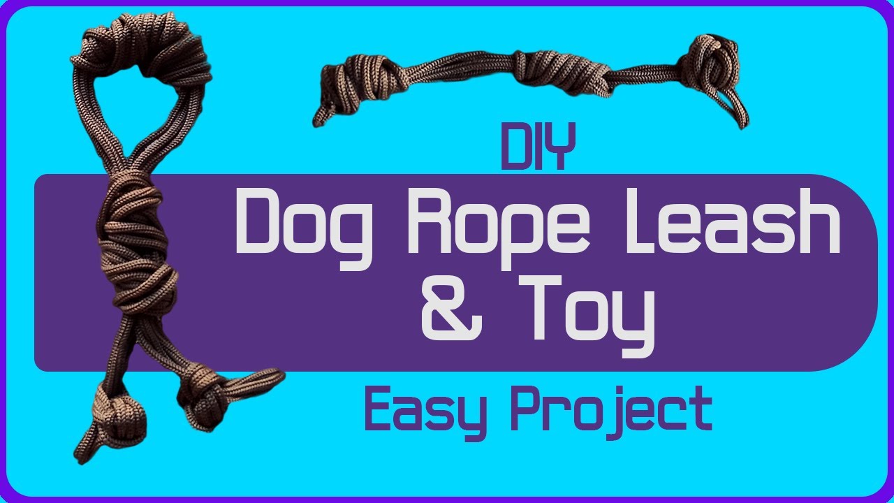 DIY Rope Dog Leash | Stronger Than Store-Bought & Cheaper! - YouTube