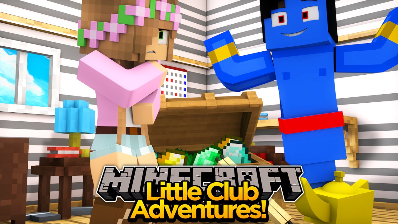 Minecraft Little club Adventures - Little Kelly & Little Carly MEET A ...