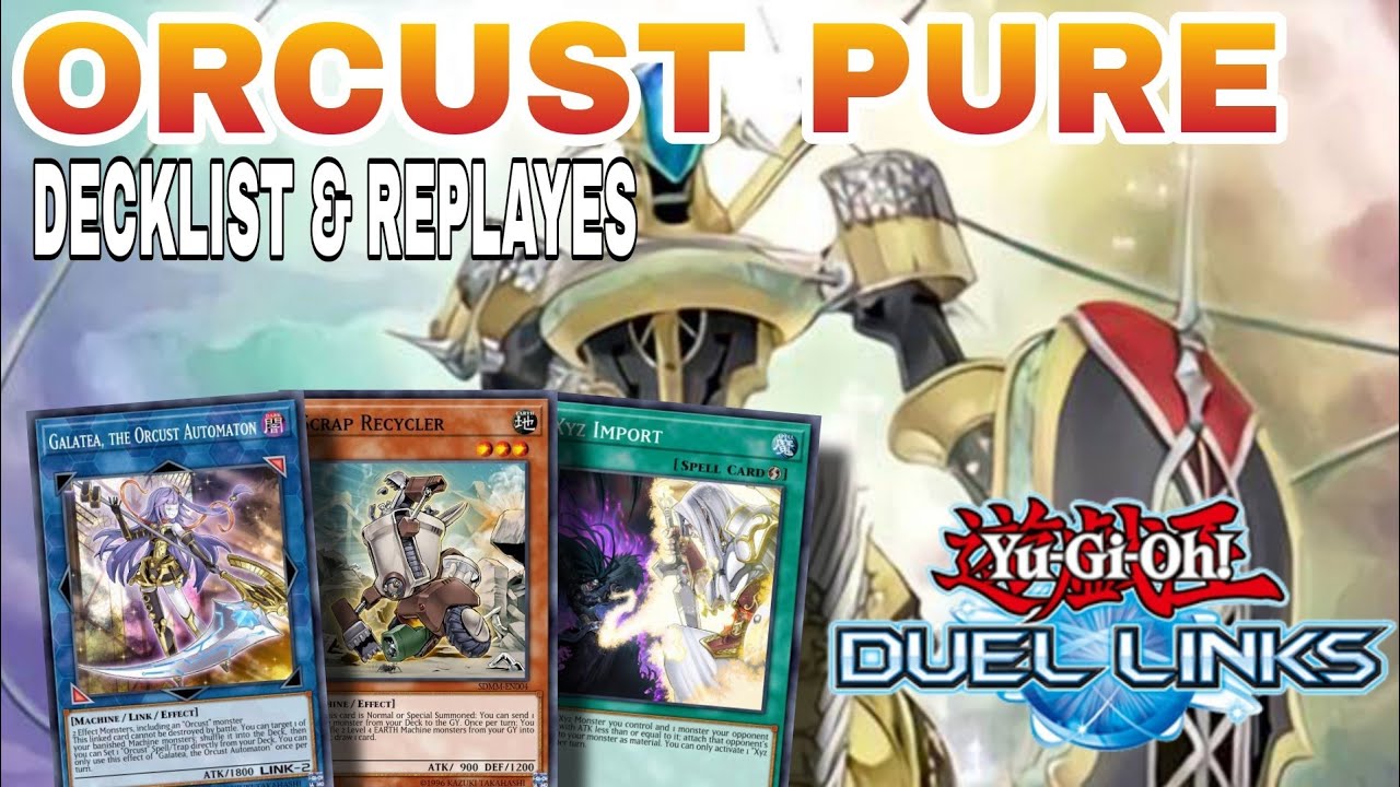 ORCUST PURE DECK VS TOP TEIR DECKS IN RANKED DUEL [Yu-Gi-Oh] Duel Links ...