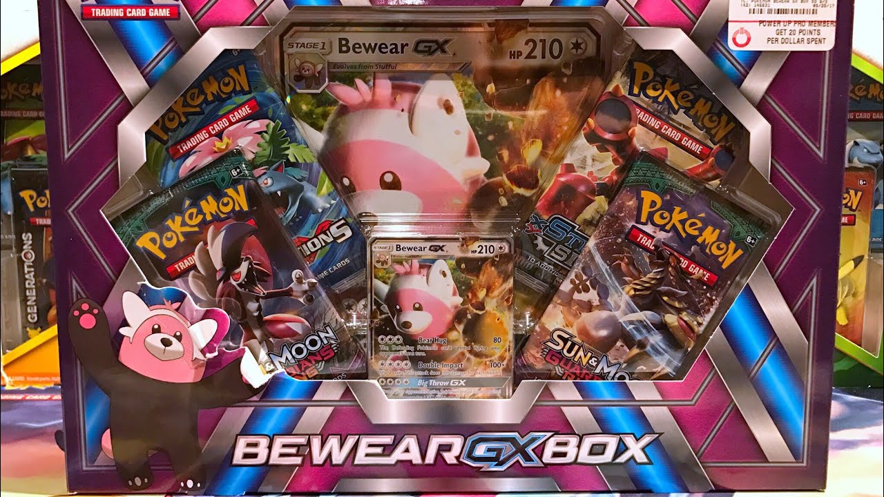 Opening a Cheap Bewear GX Box - Pokemon Cards - YouTube