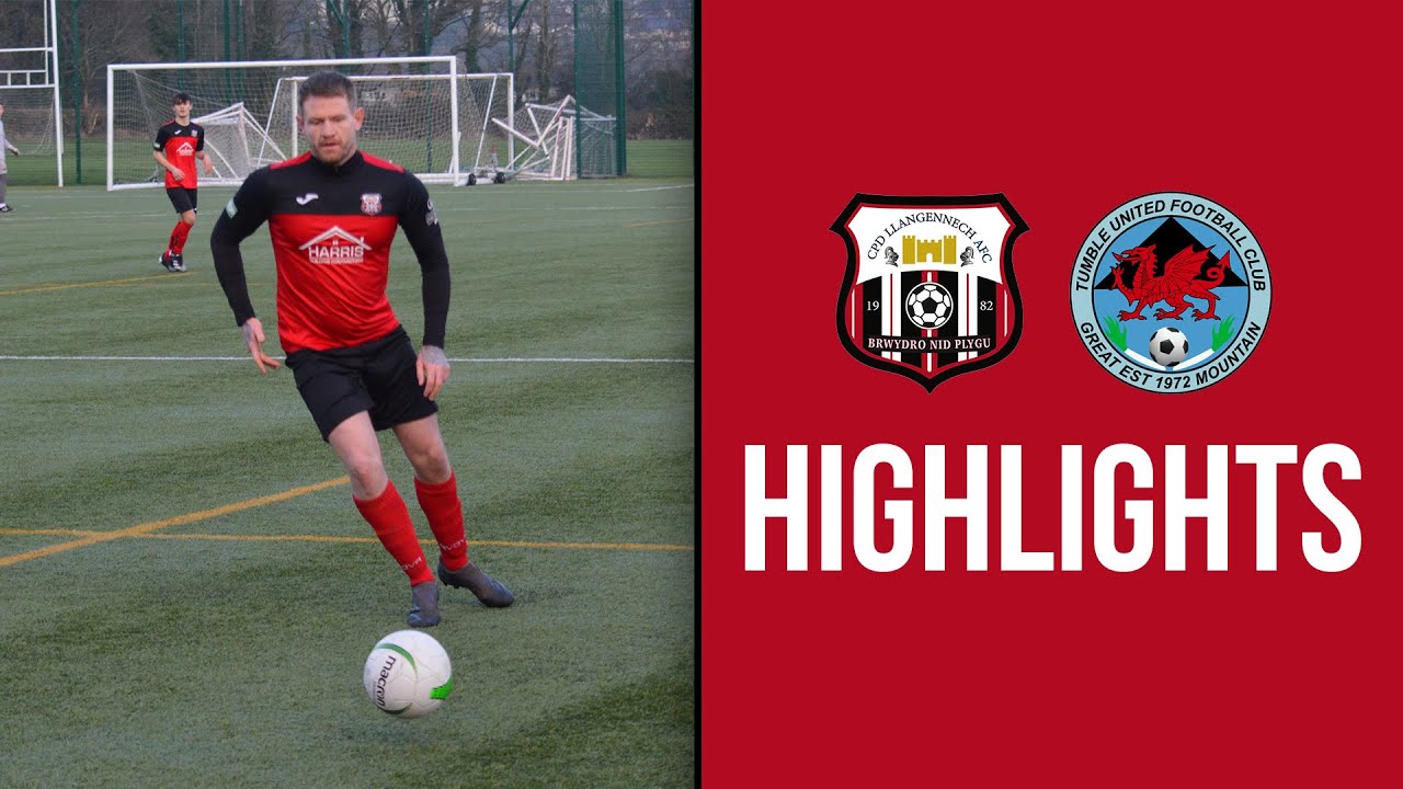 Tumble United vs Llangennech | CAFL Division 1 | Highlights - YouTube
