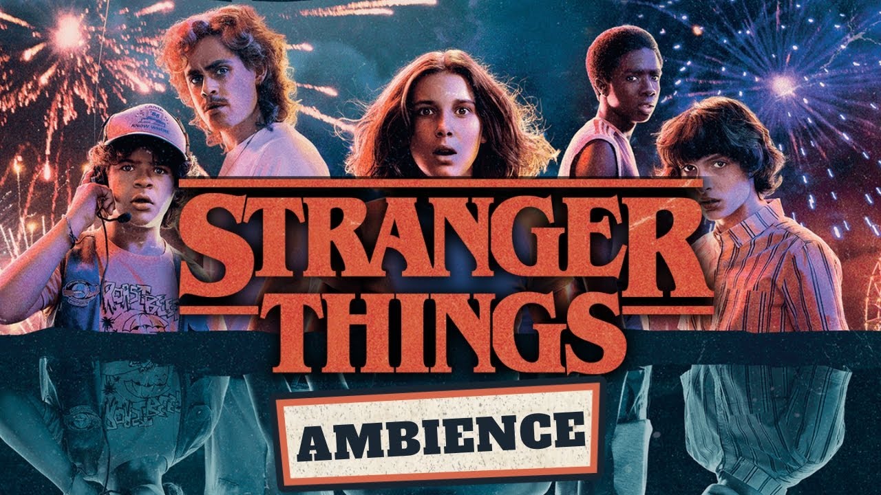 Stranger Things Ambience - Retro Synthwave Music with Ambient Sounds ...