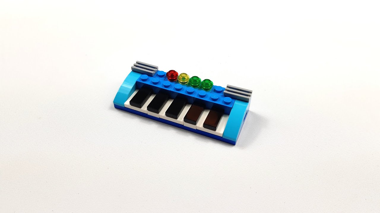 How to build a LEGO musical keyboard #LEGO #keyboard #music #instrument ...