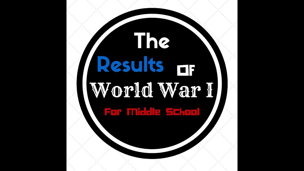 The Results of World War One - For Middle School - YouTube