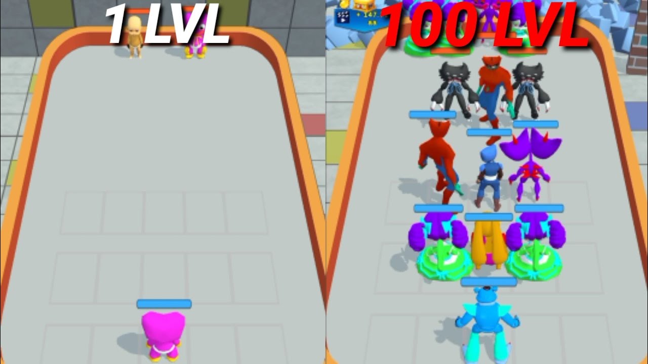 Blue Monster Escape Gameplay || MAX LEVEL || Blue Monster Escape ...