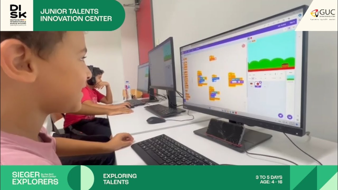 Sieger Explorers Code Scouts Workshop - YouTube