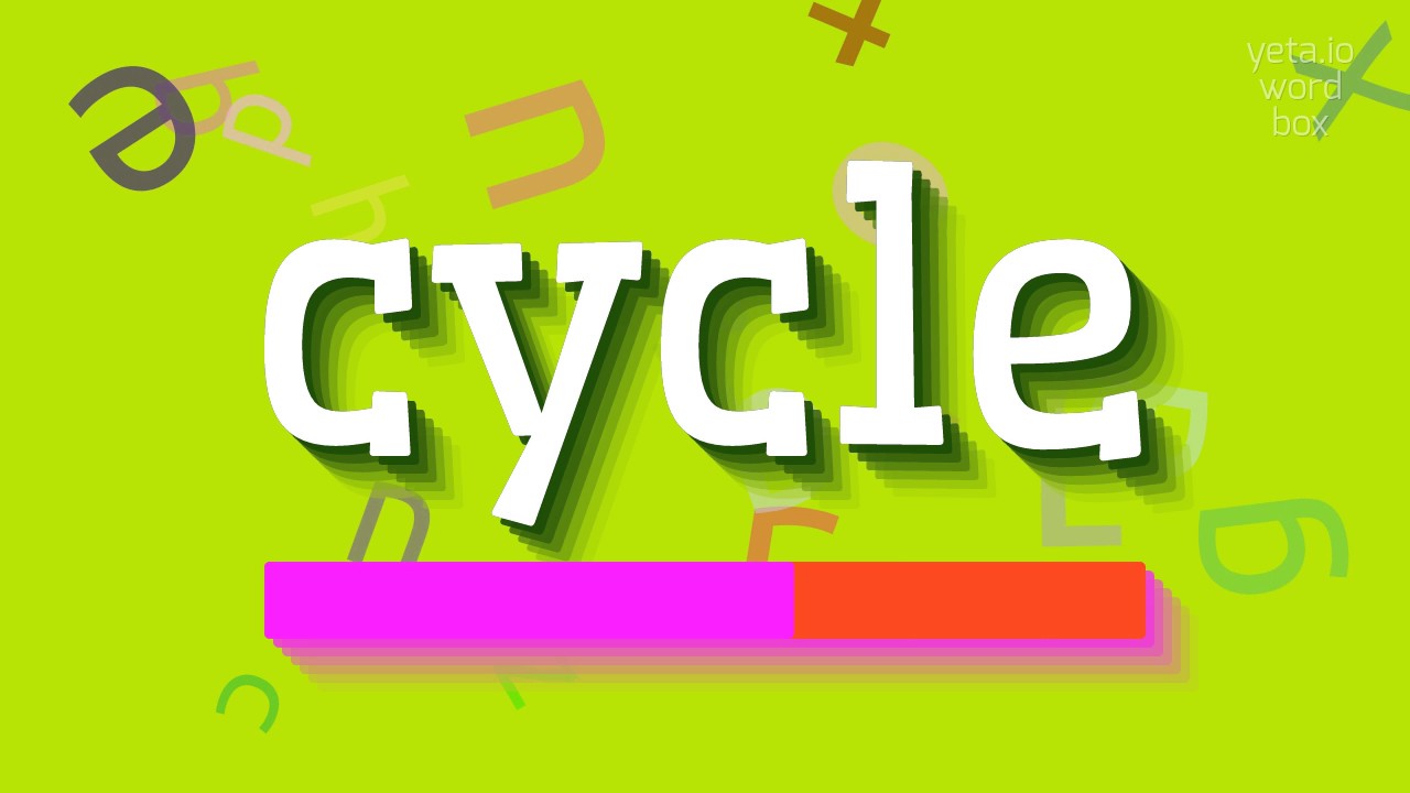 HOW TO PRONOUNCE CYCLE? #cycle - YouTube