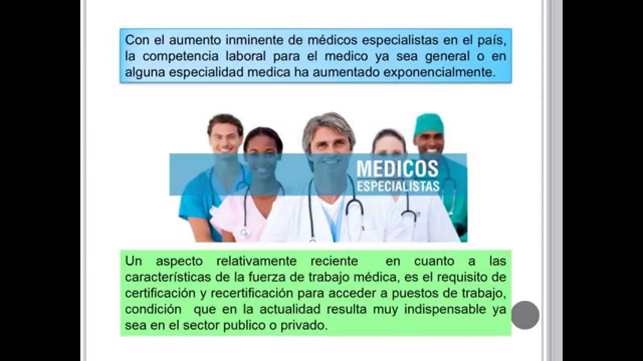 Campo de trabajo del médico: Paradigma médico tradicional e ...