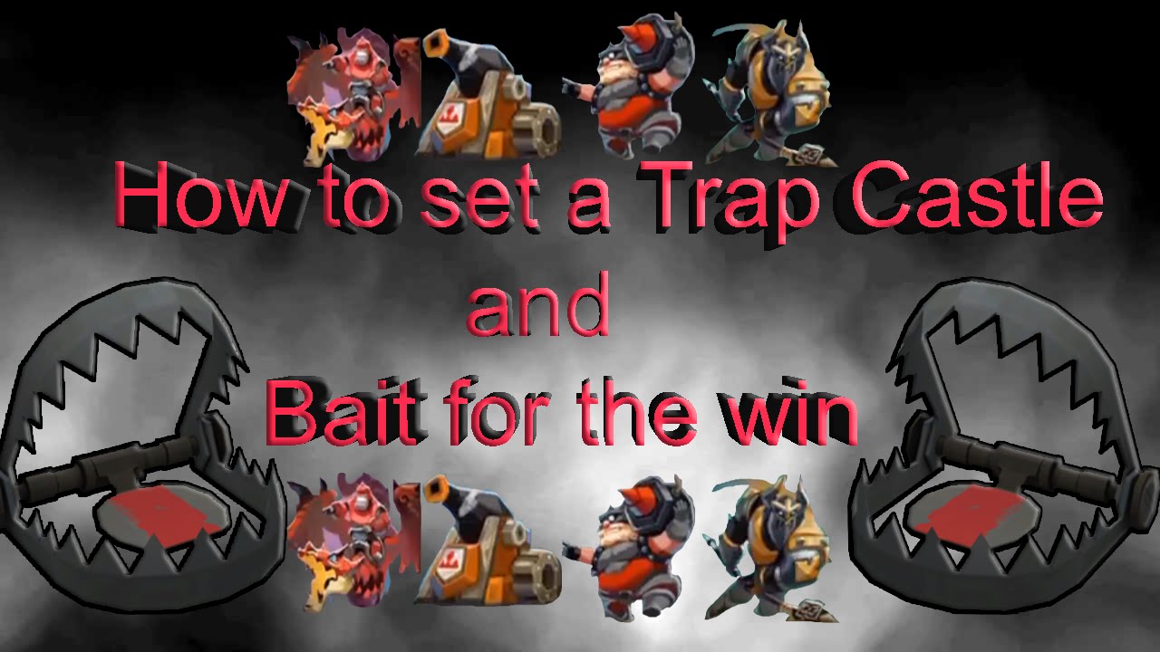 Lords Mobile HOW TO SET A TRAP CASTLE and BAIT FOR THE WIN!! | Ft ...