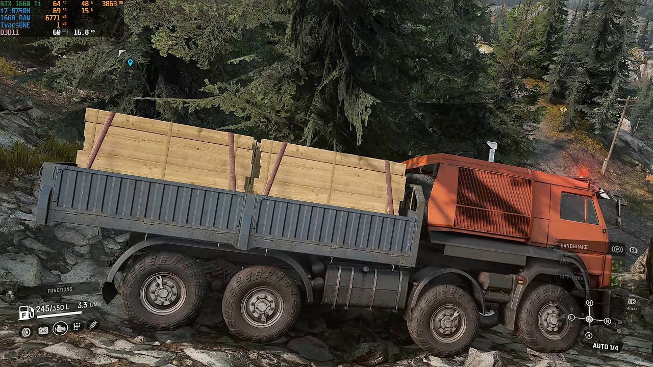 SnowRunner Walkthrough Part 37 - "SmithVille Bridge" [2160p60] - YouTube