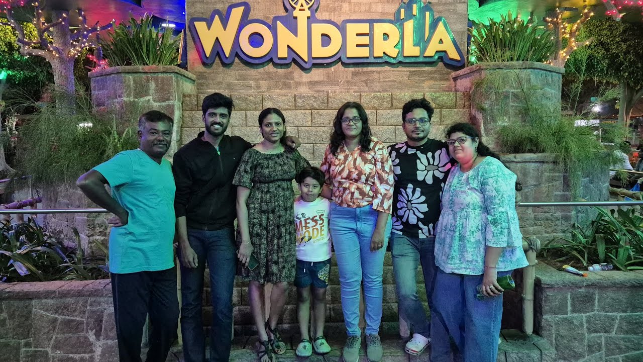 Wonderla with office friends Feb 2025 - YouTube