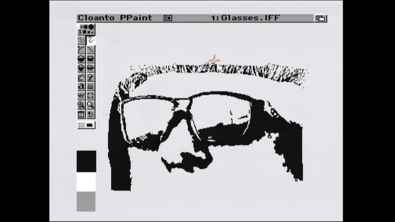 Amiga - Personal Paint Drawing a picture #2 - YouTube