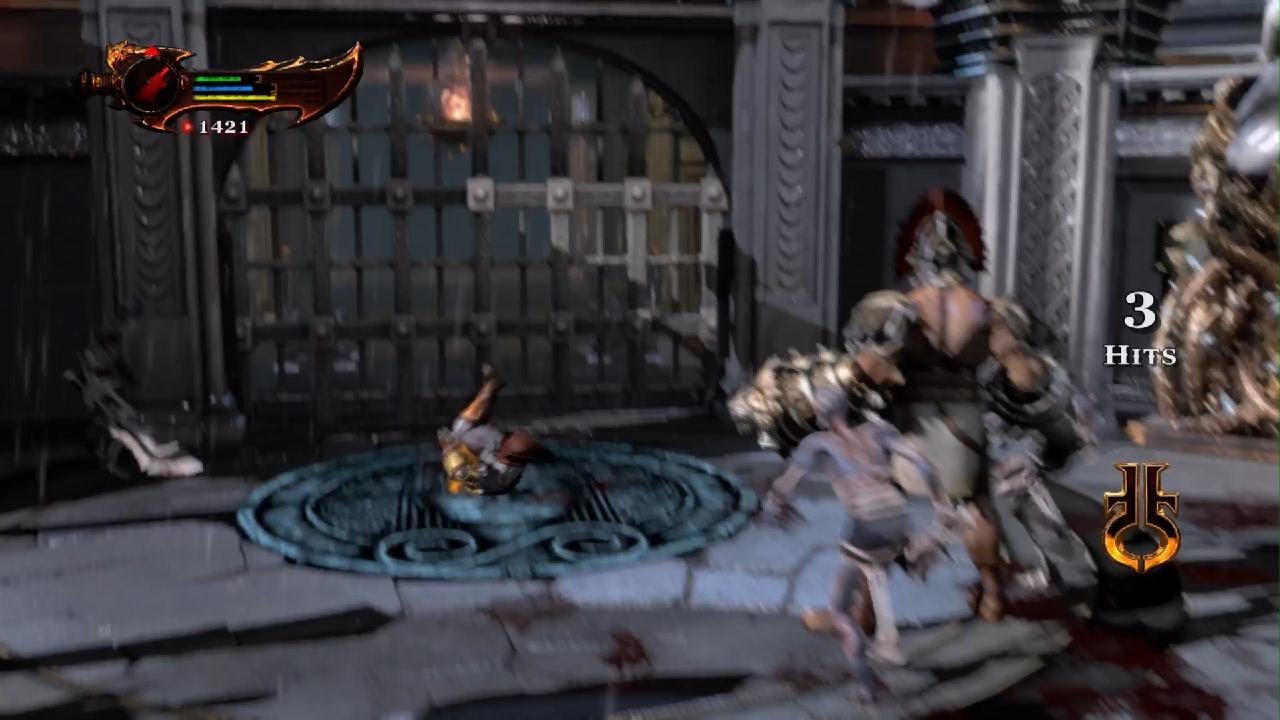 God of War III Remastered - Hercules Boss Fight - YouTube