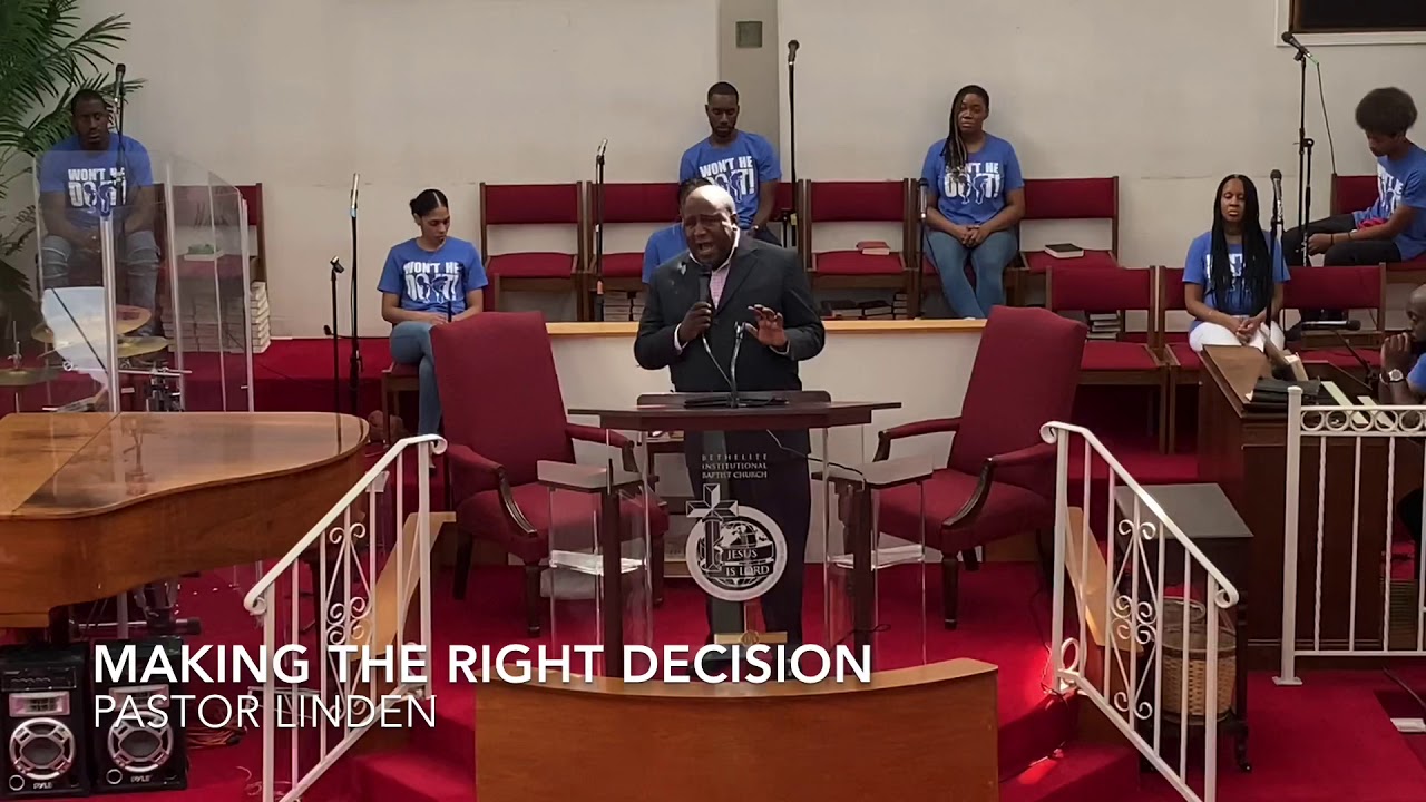 How to Make the Right Decision - Graduation Sermon - YouTube