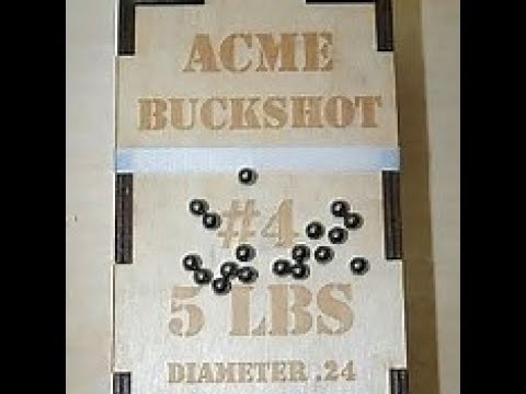 Tips for Reloading #4 and other Small Buckshot - YouTube