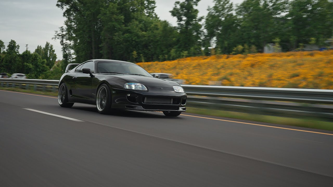 Jason's Bagged Toyota Supra | 4k - YouTube