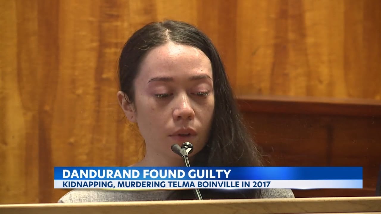 Hailey Dandurand found guilty by jury on all charges for the murder of ...