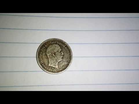 Unknown Coin could be worth the values 1901 50 AENTA is this Coin Worth or Nah?40